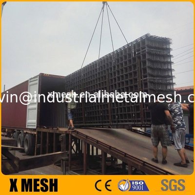 Concrete Reinforcement Welded Mesh Panel Square Hole Shape 150 X 150 Mm Size supplier