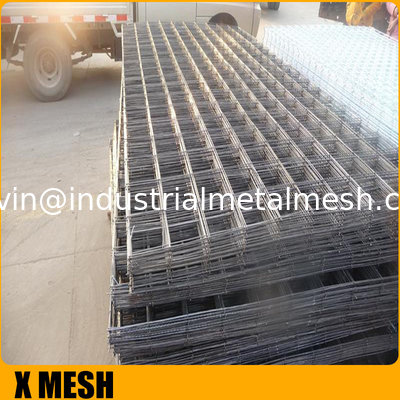 Concrete Reinforcement Welded Mesh Panel Square Hole Shape 150 X 150 Mm Size supplier