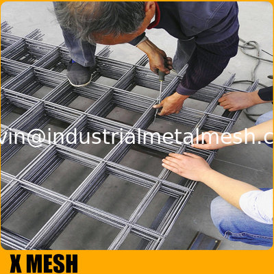 High tensil 200mm x 200mm concrete reinforcing wire mesh sheets for Concrete footpaths supplier