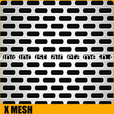 1.22x1.22m anodizing diamond perforated sheet metal for Africa supplier