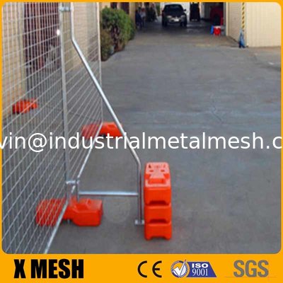 Hot Dipped Galvanized Welded Temporary Fence High Security , Removable Performance supplier