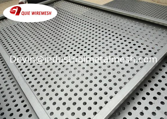 Regular  8mm pitch online stainless steel perforated sheet for decorative supplier