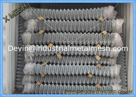 Home and garden using 50*50 mm hole galvanized chain link fence supplier