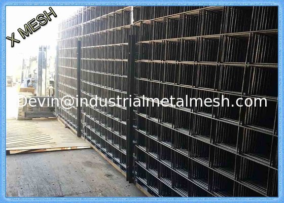 Concrete Reinforcement Welded Mesh Panel Square Hole Shape 150 X 150 Mm Size supplier