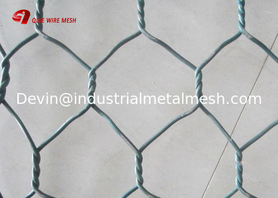 galvanized or pvc coated rabbit netting / poultry net hexagonal wire mesh supplier