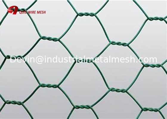 galvanized or pvc coated rabbit netting / poultry net hexagonal wire mesh supplier