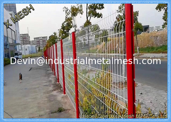 Curvy Welded Mesh Fence 3D Wire Mesh Fence Panels Factory Price supplier