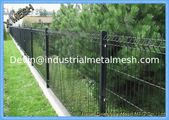 PVC Coated Square Wire Mesh Fence Safety Garden Fence supplier