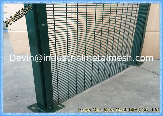 pvc coated high security fence 358 security fence prison mesh security screen mesh supplier