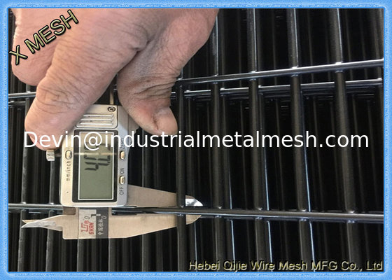 Powder coated galvanized steel hith security welded wire mesh 358 fence / 358 Anti-Climb Security welded wire mesh Fenci supplier