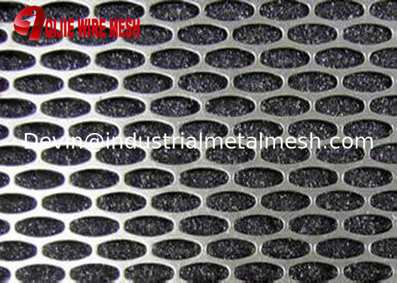 Standard  8mm pitch custom perforated stainless steel sheets with 1000mm width supplier