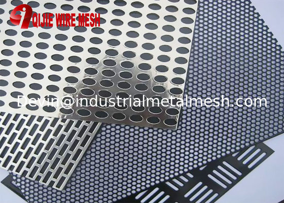 Stainless Steel Perforated Water Filter Pipe with Round Holes 3 / 4 '' Size supplier