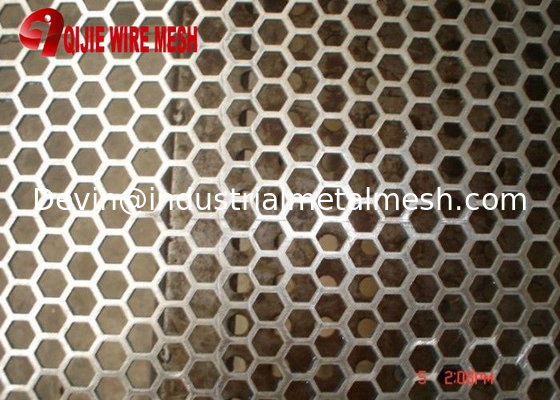 Regular Round shape 316 stainless steel perforated sheet with  1219mm width supplier