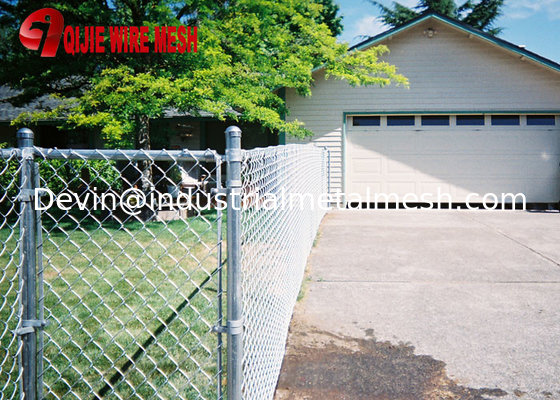 Top Quality 8 ft Vinyl Chain Link Fencing For Garden Buildings supplier