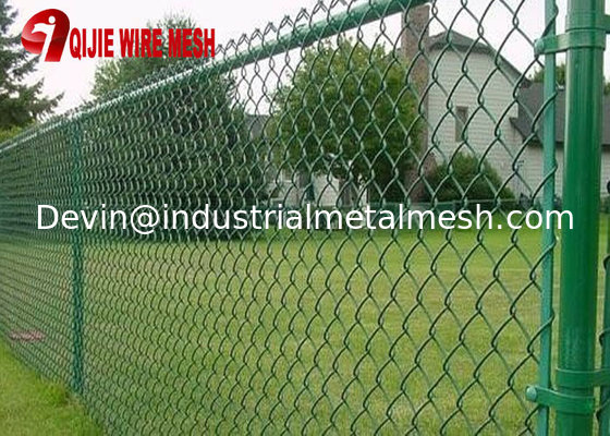 YARDGARD 4 ft. x 50 ft. 9-Gauge Green Chain Link Fabric supplier