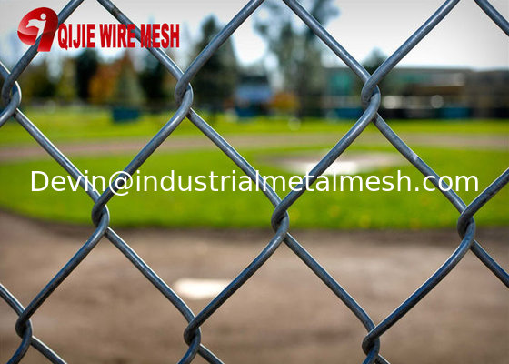 hot dipped galvanized chain link fence/galvanzied cyclone fence supplier