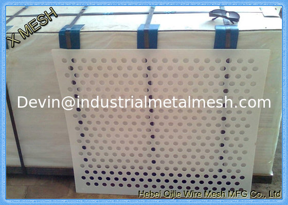 48"x96" triangle hole black perforated aluminum  metal sheet for Southeast Asia supplier