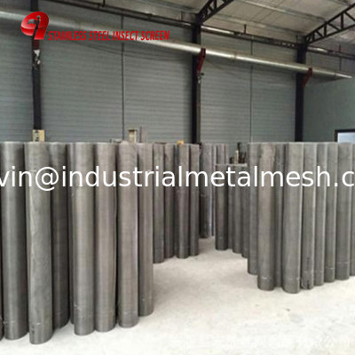 Hot sale 10 mesh * 0.9mm wire Invisible metal window screen for canada market supplier