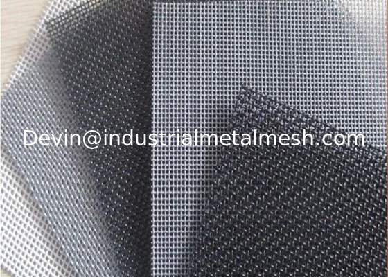 Plain weave 16X16 security fly screen for aluminium insect screen door supplier