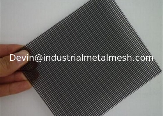 Mill finish or black grey coated 11 x 11 Stainless Steel Security Window Screen for homes and office supplier