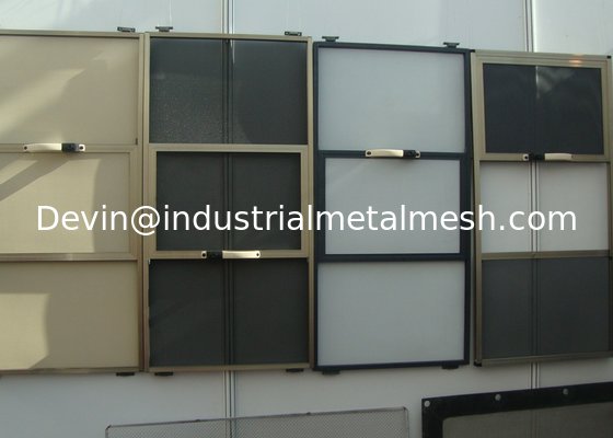 Specialized Production Gray Powder Coated Invisible Metal Window Screen For Anti-Theft supplier