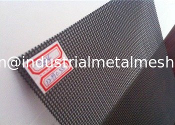 Black Powder Coated Protective Security Insect Screens Mesh supplier