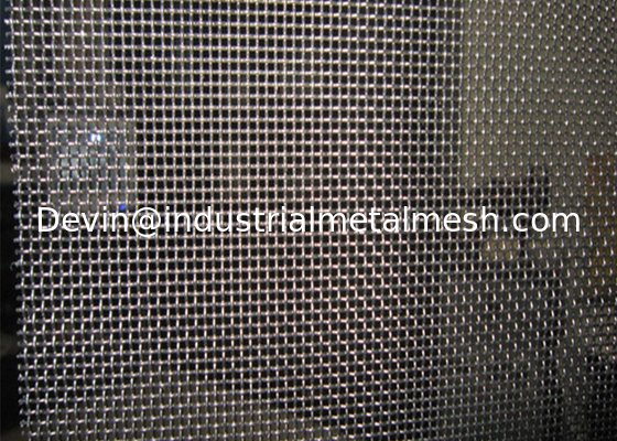 Superior 11 Mesh * 0.8mm Wire Stainless Steel Window Screen For Airproof supplier