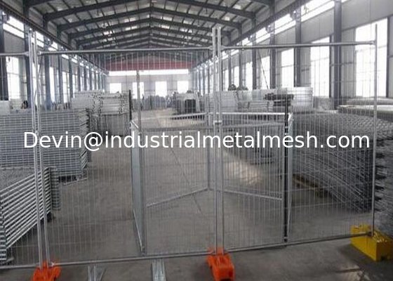 2.1*2.4m Hot Dipped Galvanized Temporary Fence Panels supplier