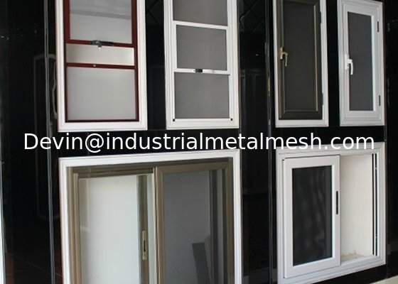 High Quality 12mesh* 0.7mm Wire Fire Proof Insect Window Screen For Aluminum Window Screening supplier