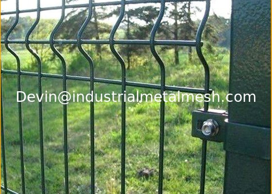 Powder Coating 3d Curved Welded Wire Mesh Fence supplier