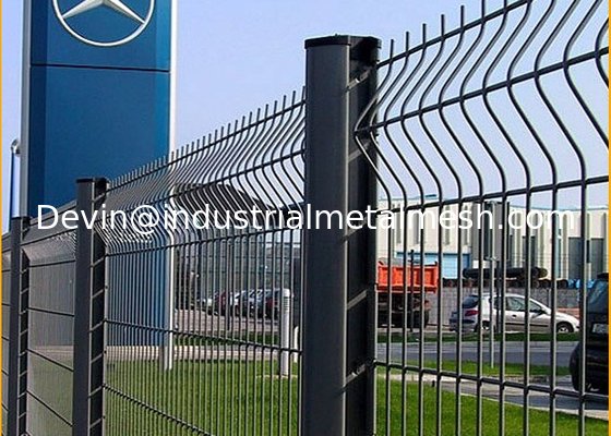 3d Curved Welded Pvc Coated Galvanized Wire Mesh Security Fence supplier