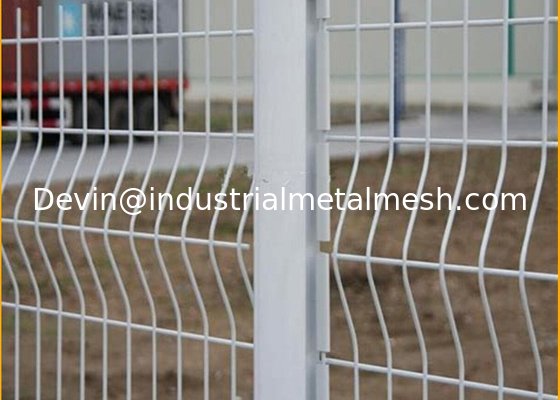 3d Curved Welded Pvc Coated Galvanized Wire Mesh Security Fence supplier