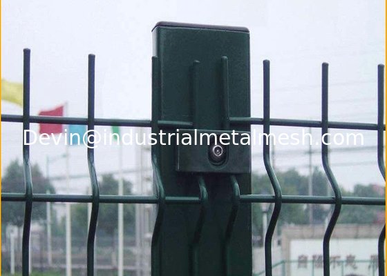 3d Curved Welded Pvc Coated Galvanized Wire Mesh Security Fence supplier