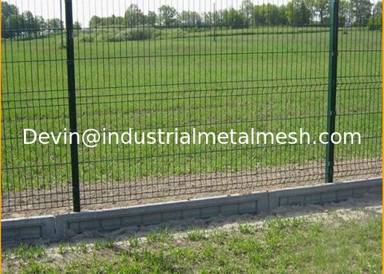 3d Curved Welded Pvc Coated Galvanized Wire Mesh Security Fence supplier