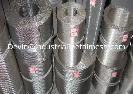 200 Mesh Hastelloy B-2 Wire Mesh Screen / Stainless Steel Wire Mesh supplier