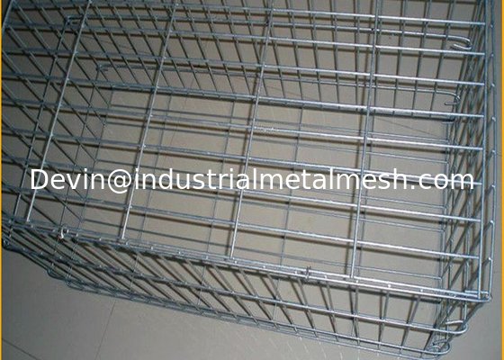 Heavily Galvanized Steel Wire Gabion Baskets For Environmental Engineering Projects supplier