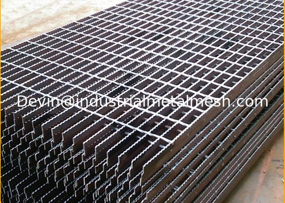 Low Carbon 5mm Thickness Stainless Steel Grating 32x5 Galvanized Steel Grating Prices In Metal Building Materials supplier