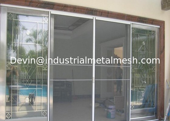 Ultra Fine Gray Powder Coated Window Protection Screens For Russia Market supplier