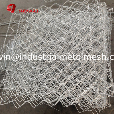 2x1x1m Gabion Box / Zinc Gabions / Gabion Basket Manufacturer supplier