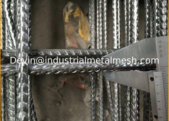 Standard Welded Wire Mesh Fabric For Concrete Reinforcement With Break Strain 500kn supplier