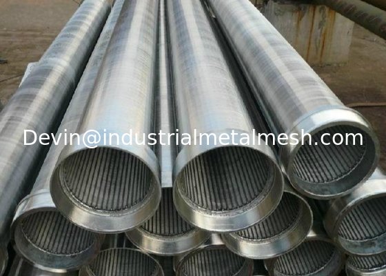 Stainless Steel Water Well Screen/Johnson Well Screen Pipe/Johnson V Wire Water Well Screen supplier
