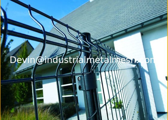 Welded Bending Fence 3d Curved Welded Wire Mesh Panel Fence supplier