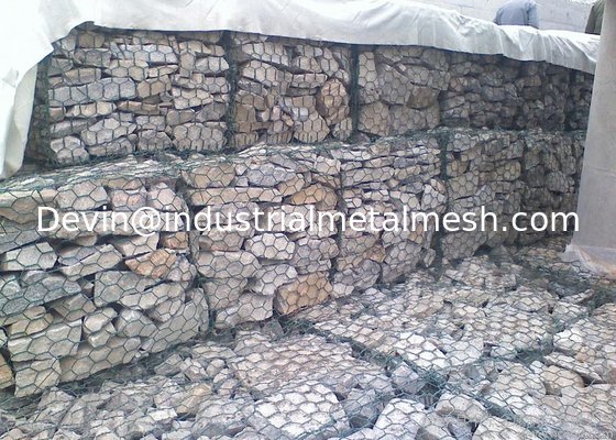Welded Galvanized Mesh Gabion Basket/Baskets supplier