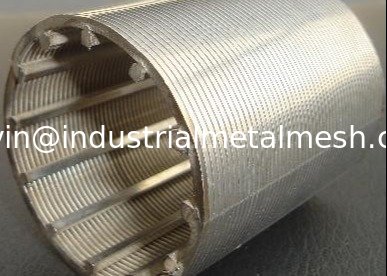 Johnson V Wedge Wire Stainless Steel Water Well Pipe Screen supplier