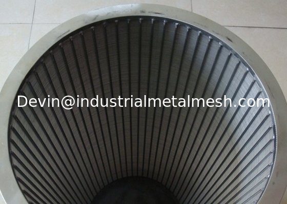 Johnson V Wedge Wire Stainless Steel Water Well Pipe Screen supplier