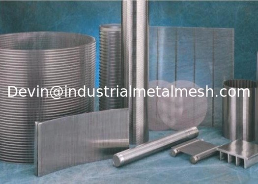 Johnson V Wedge Wire Stainless Steel Water Well Pipe Screen supplier