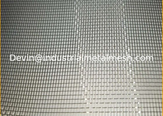 Superior Gray Powder Coated Knife Proof Stainless Steel Window Screen For Invisible supplier