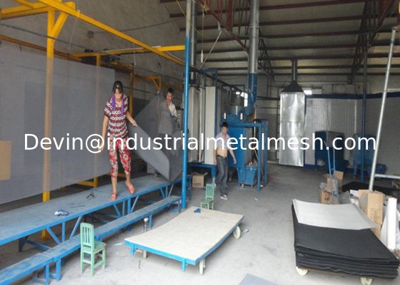 Superior Gray Powder Coated Epoxy Black Powder Coated Stainless Steel Window Screen For Airproof supplier