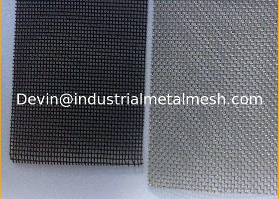 Specialized Production Dark Powder Coated Anti-Insect Window Screen For Airproof supplier