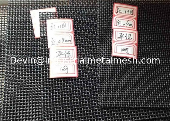 Ultra Fine 12mesh*0.8mm Fire Proof Insect Window Screen For Soundproof supplier